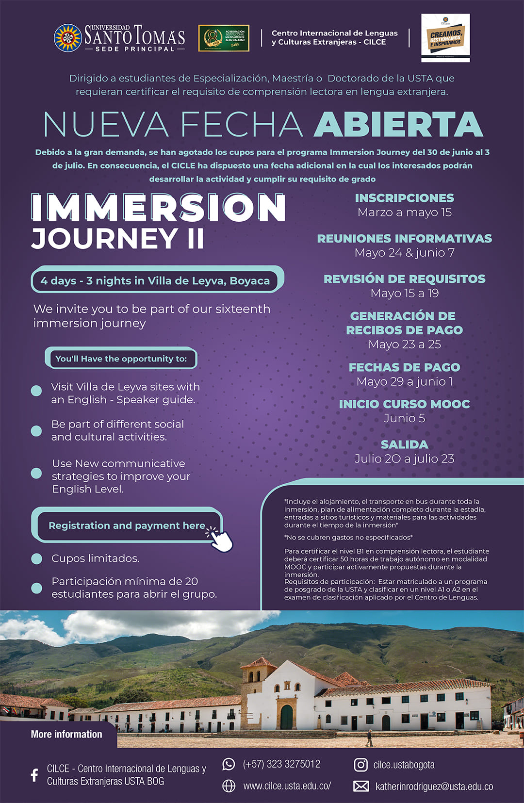 CILCE | SANTOTO - ¡Cursos ofertados!